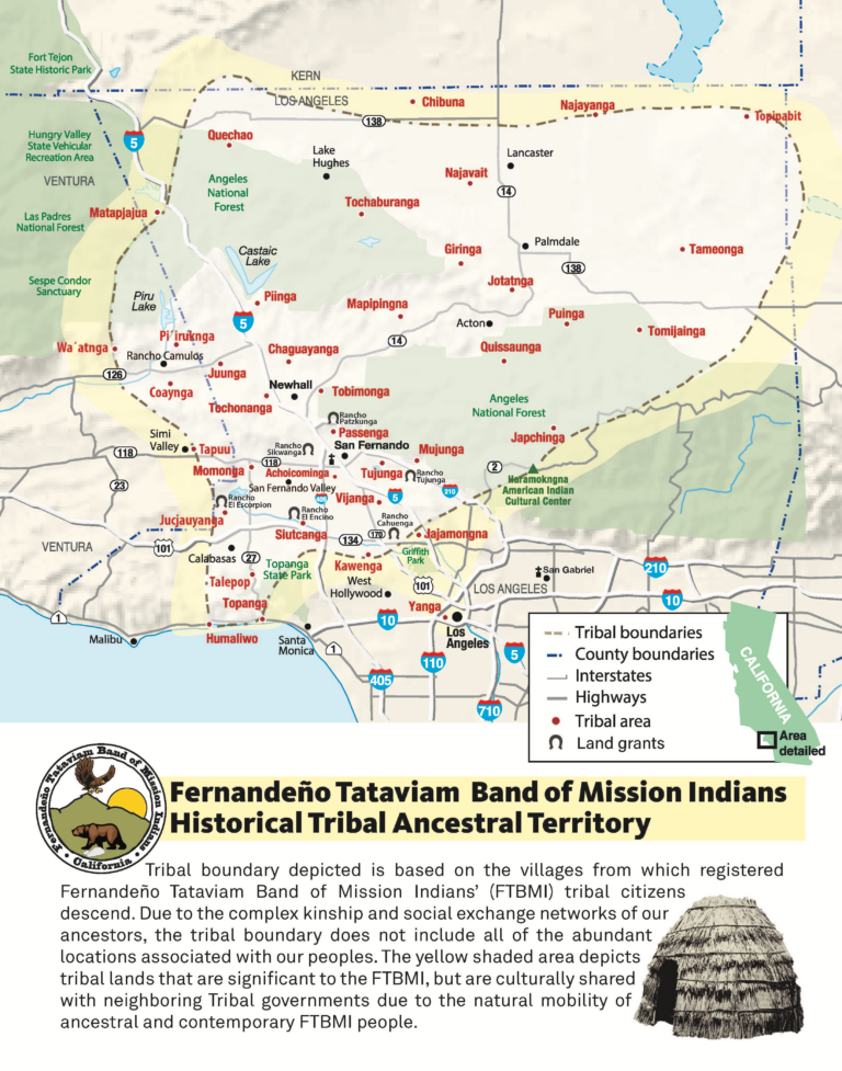 Fernandeño Tataviam Band of Mission Indians – NAHC Digital Atlas